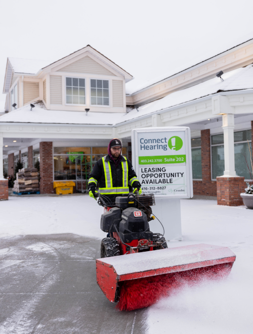Snow Removal from CLS Landscaping